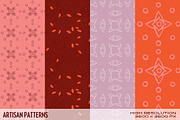 Artisan patterns, a Pattern Graphic by LuOtero
