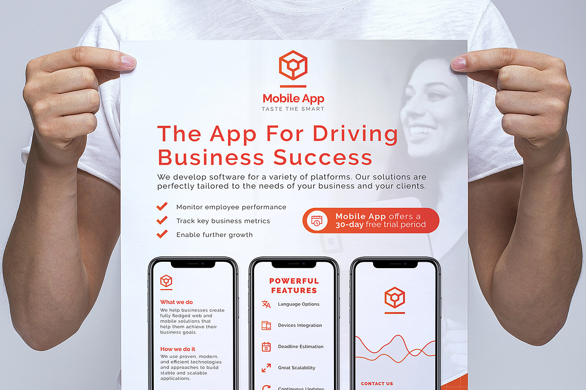 Mobile App Templates Pack v2, a Brochure Template by BrandPacks