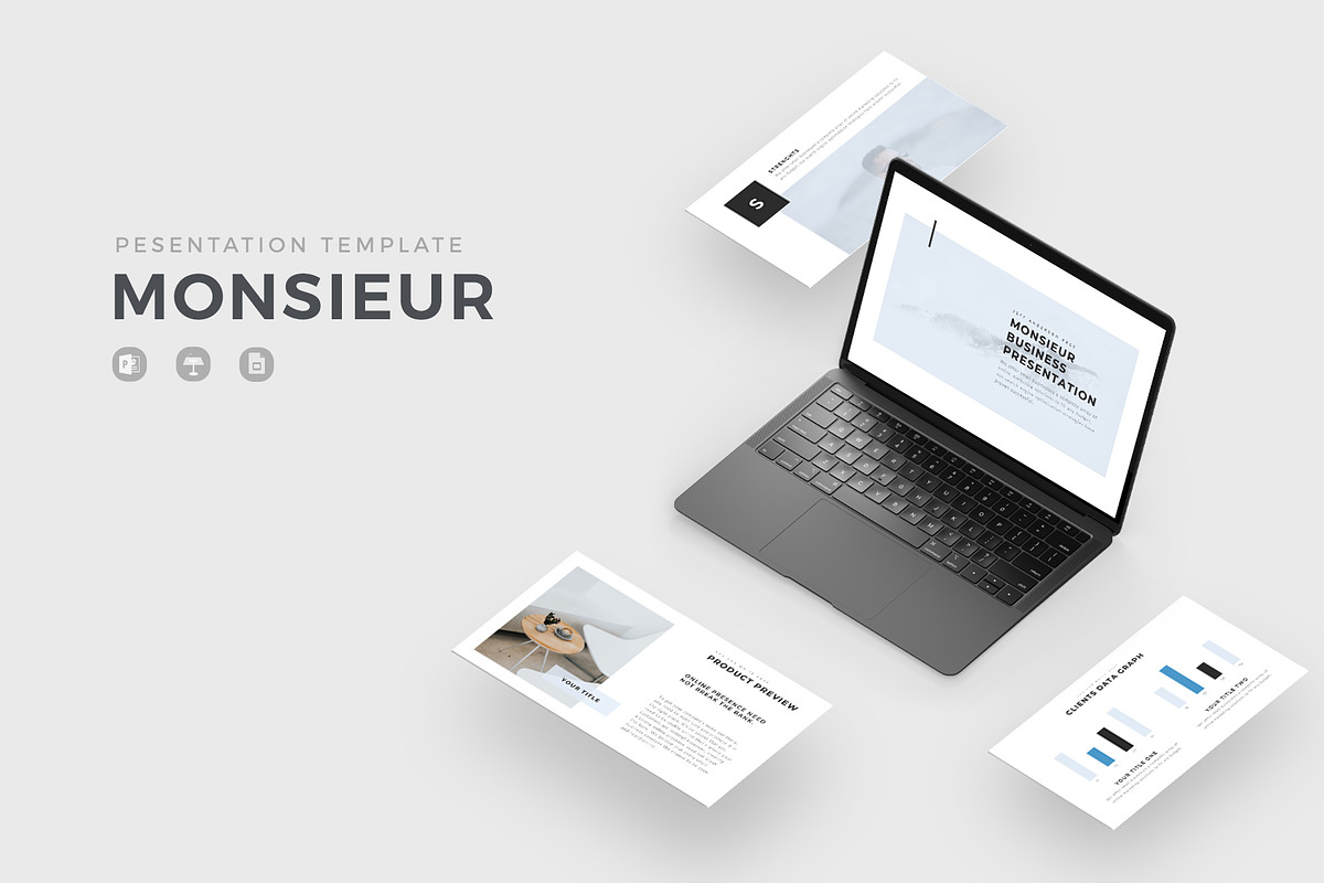 MINIMAL Presentation Bundle, a Presentation Template by slidequest