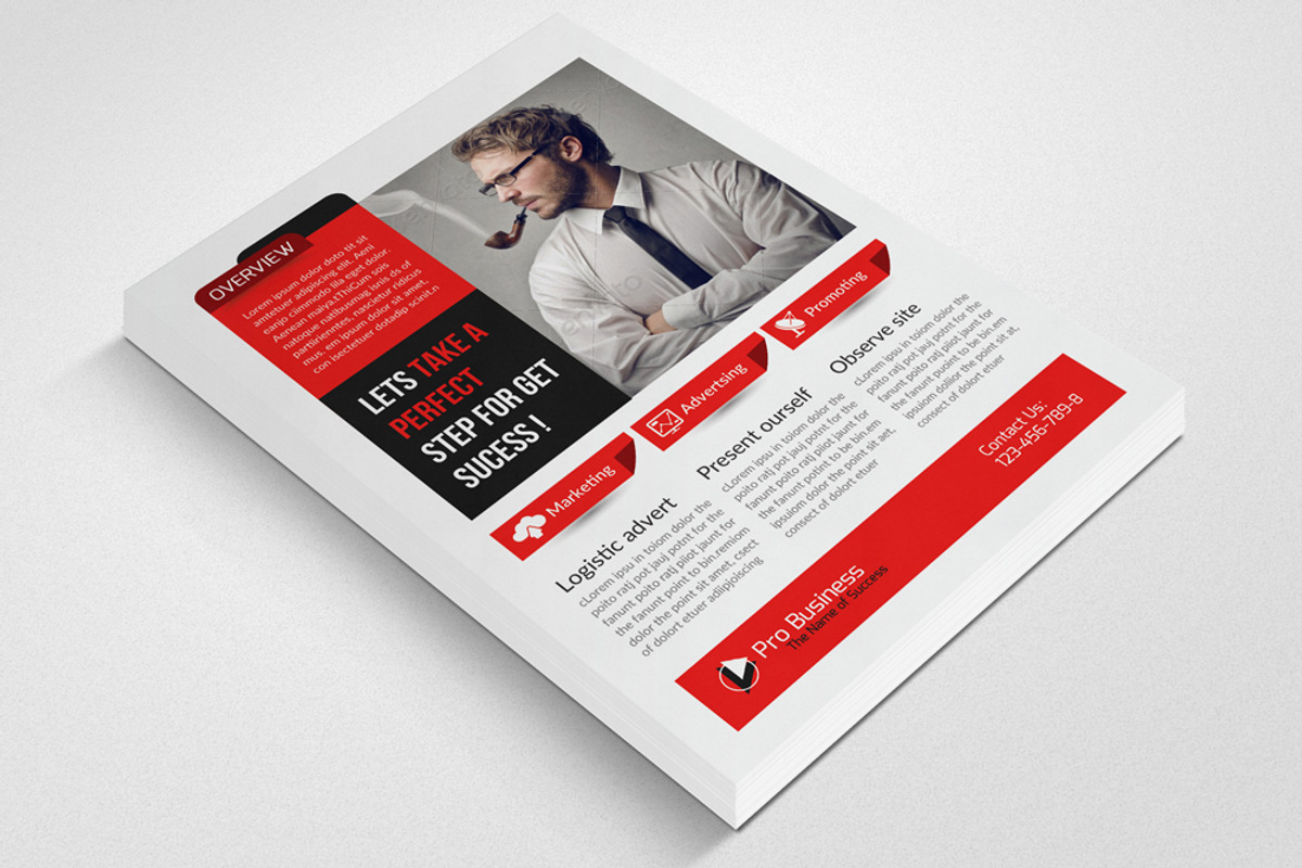 Business executive Coach Flyer, a Flyer Template by Business Flyers