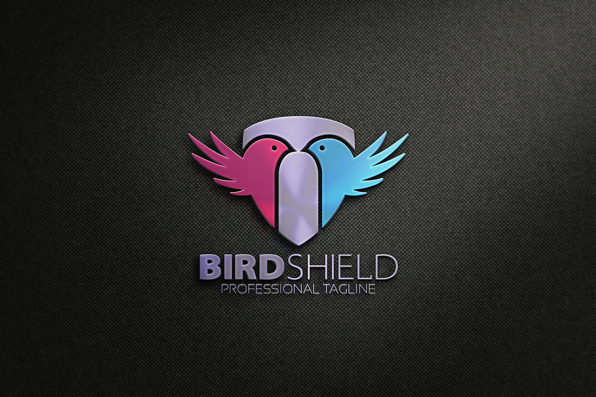 Bird Shield Logo, a Branding & Logo Template by essegraphic