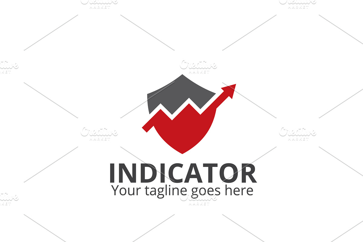 Indicator Logo, a Branding & Logo Template by XpertgraphicD