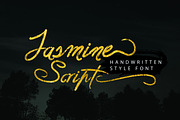 Jasmine Script Font, a Script Font by alphadesign | Creative Market