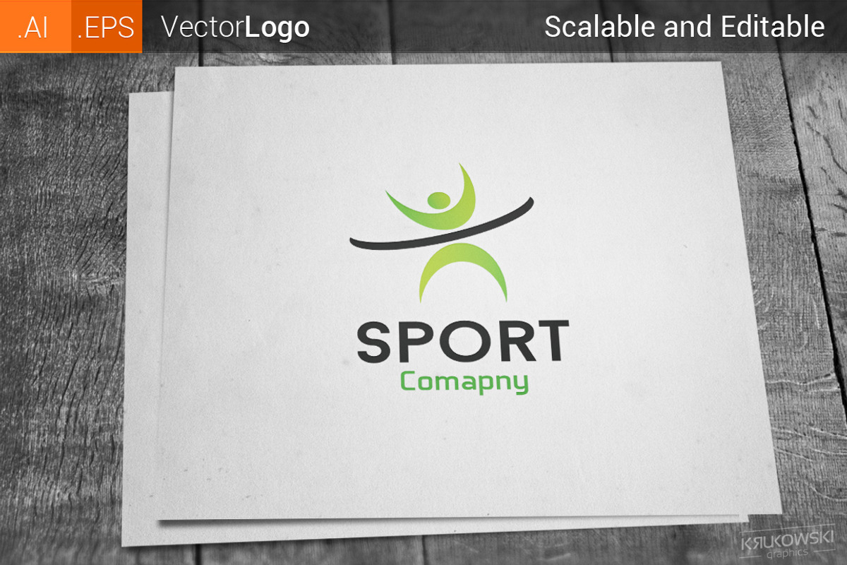 Sport Logo, a Branding & Logo Template by Krukowski Graphics