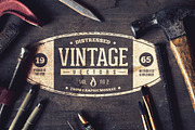 Distressed Vintage Logo Maker, an Object Graphic by Nathan Brown
