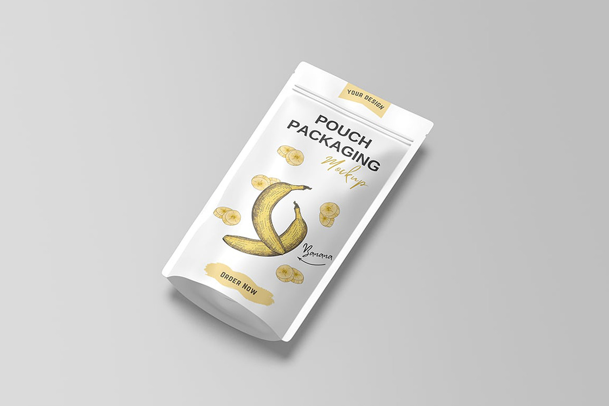 Pouch Packaging Mockup