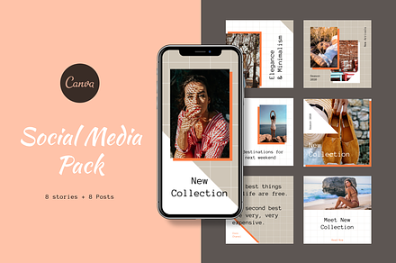 SALE! Canva Social Bundle | Social Media Templates ~ Creative Market