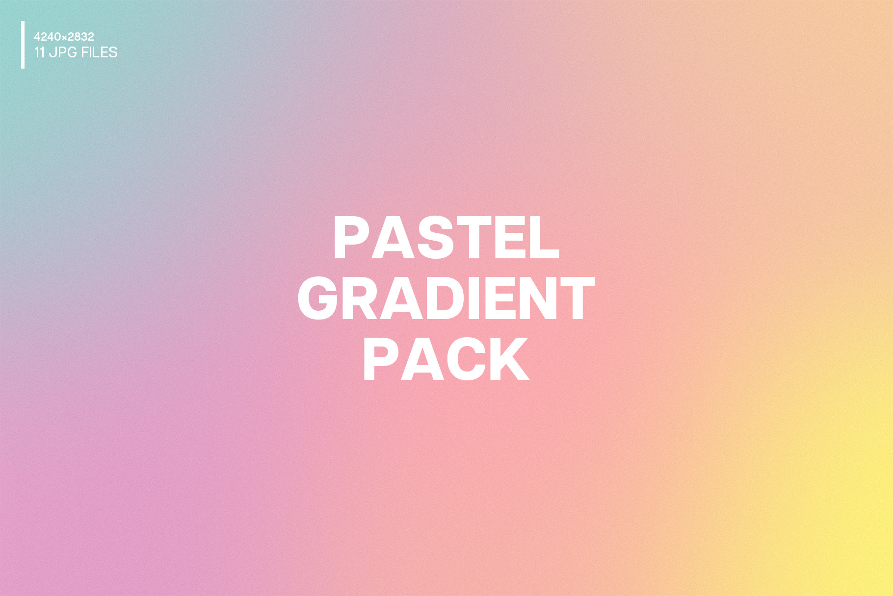 Pastel Gradient Pack, a Texture Graphic by GetMockups