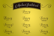 Ambar Family, a Script Font by Eurotypo