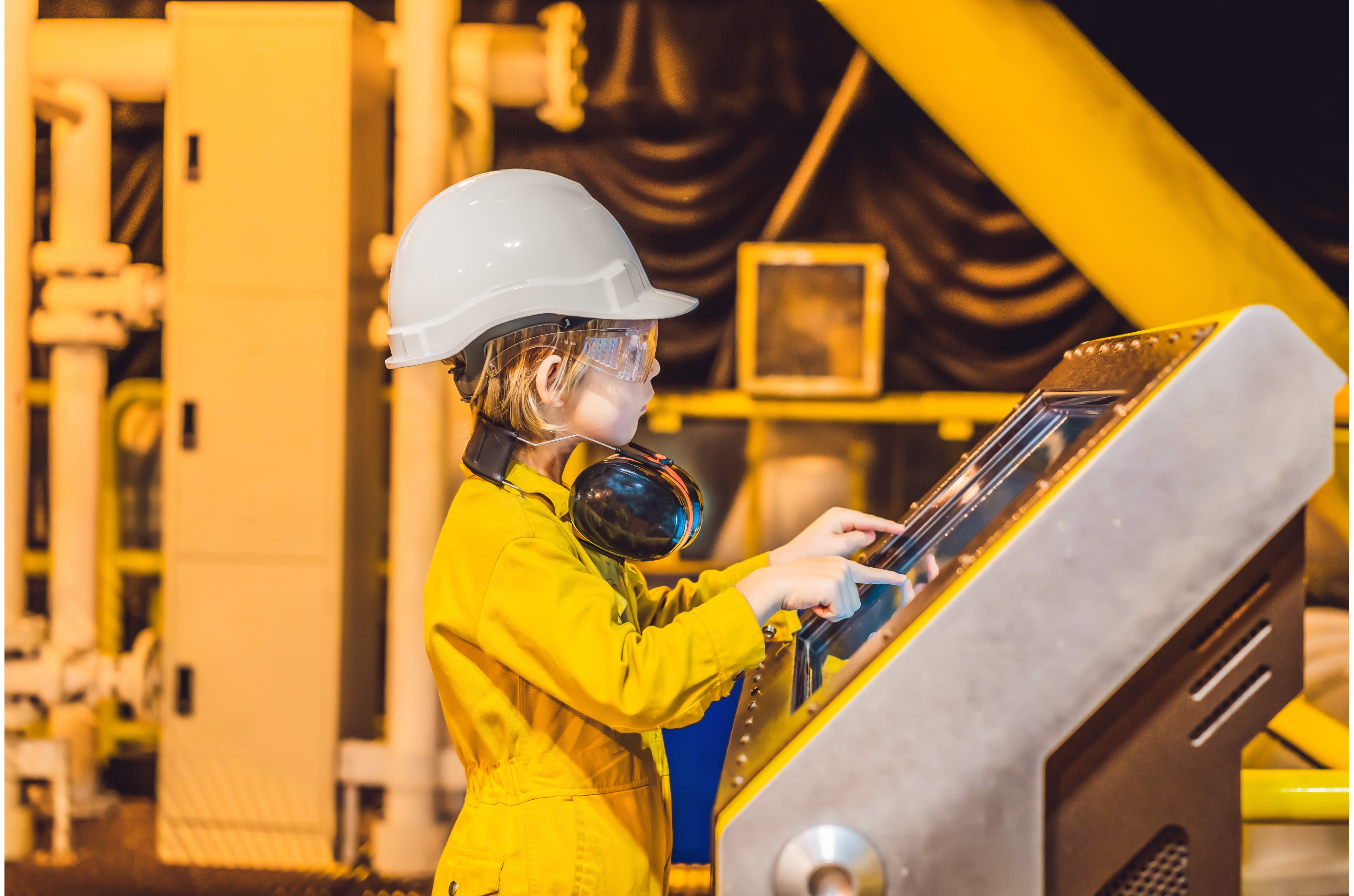 Boy operator recording operation of, an Industrial Photo by Elizaveta ...