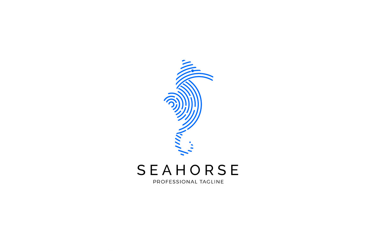 Animal Sea Logo - Seahorse Logo, a Branding & Logo Template by Creative ...