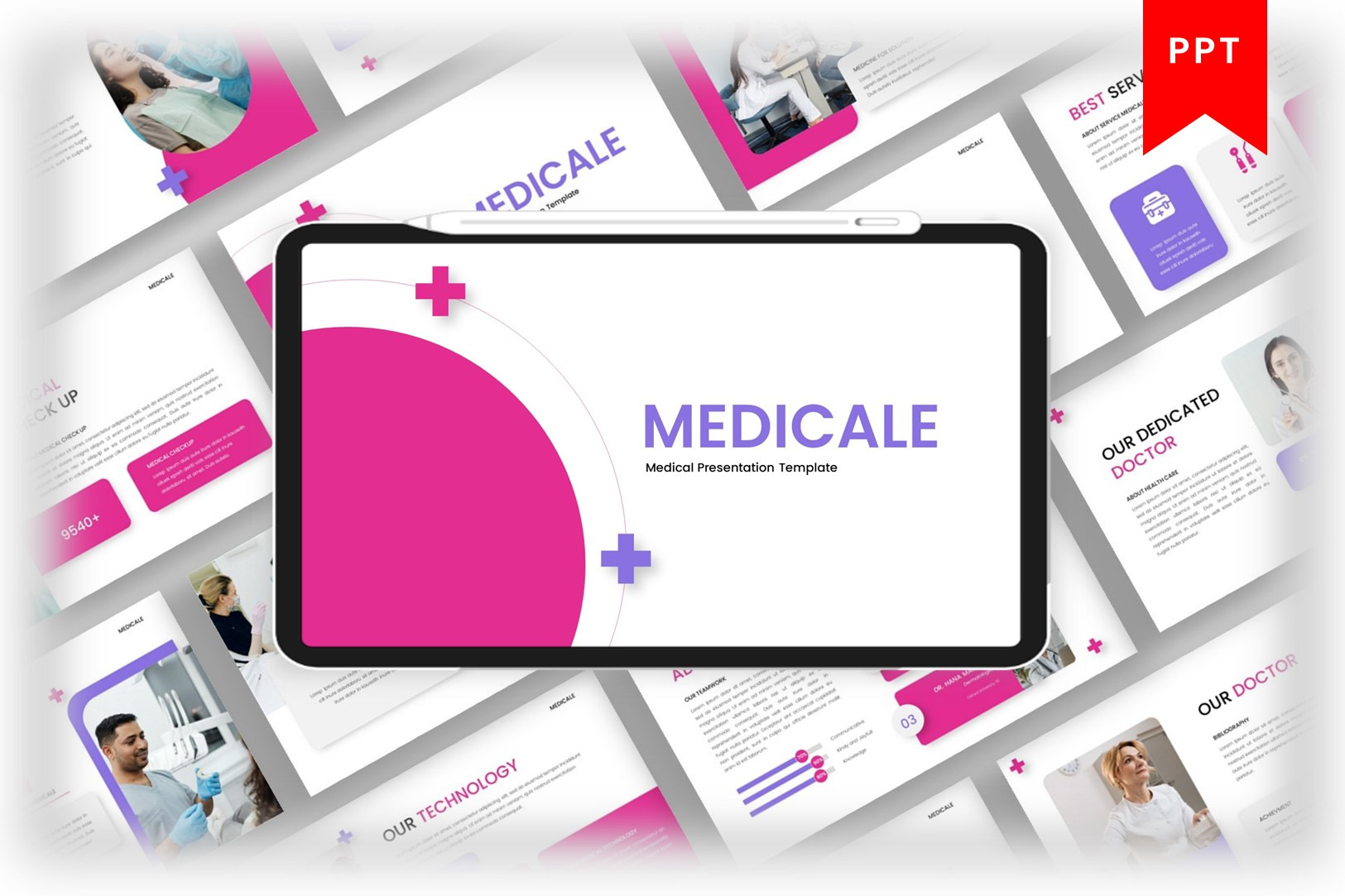 Medicale-Medical PowerPoint Template, a Presentation Template by ...