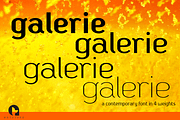 Galerie, a Sans Serif Font by ArtyType