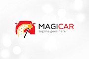 Magic Car Logo Template Design, a Branding & Logo Template by gunaonedesign