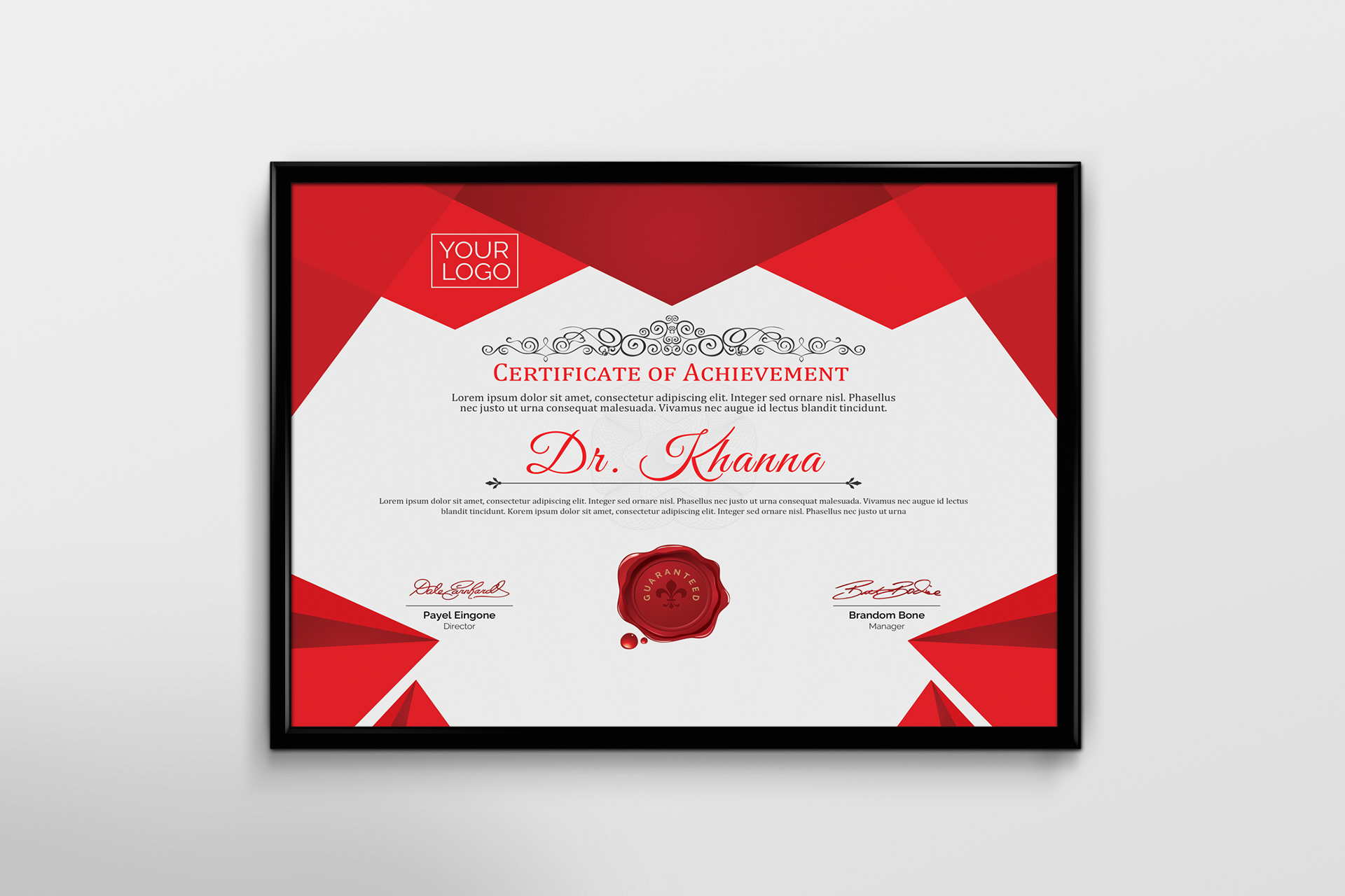 Certificate Template | Flyer Templates ~ Creative Market