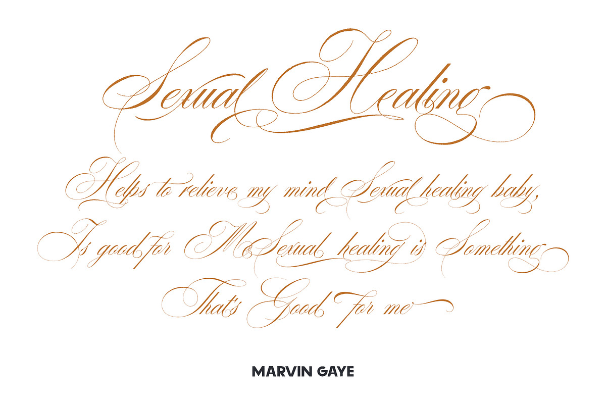 Desirable Brush Texture, a Script Font by Alcode