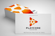Play Core Logo, a Branding & Logo Template by Design_Planet