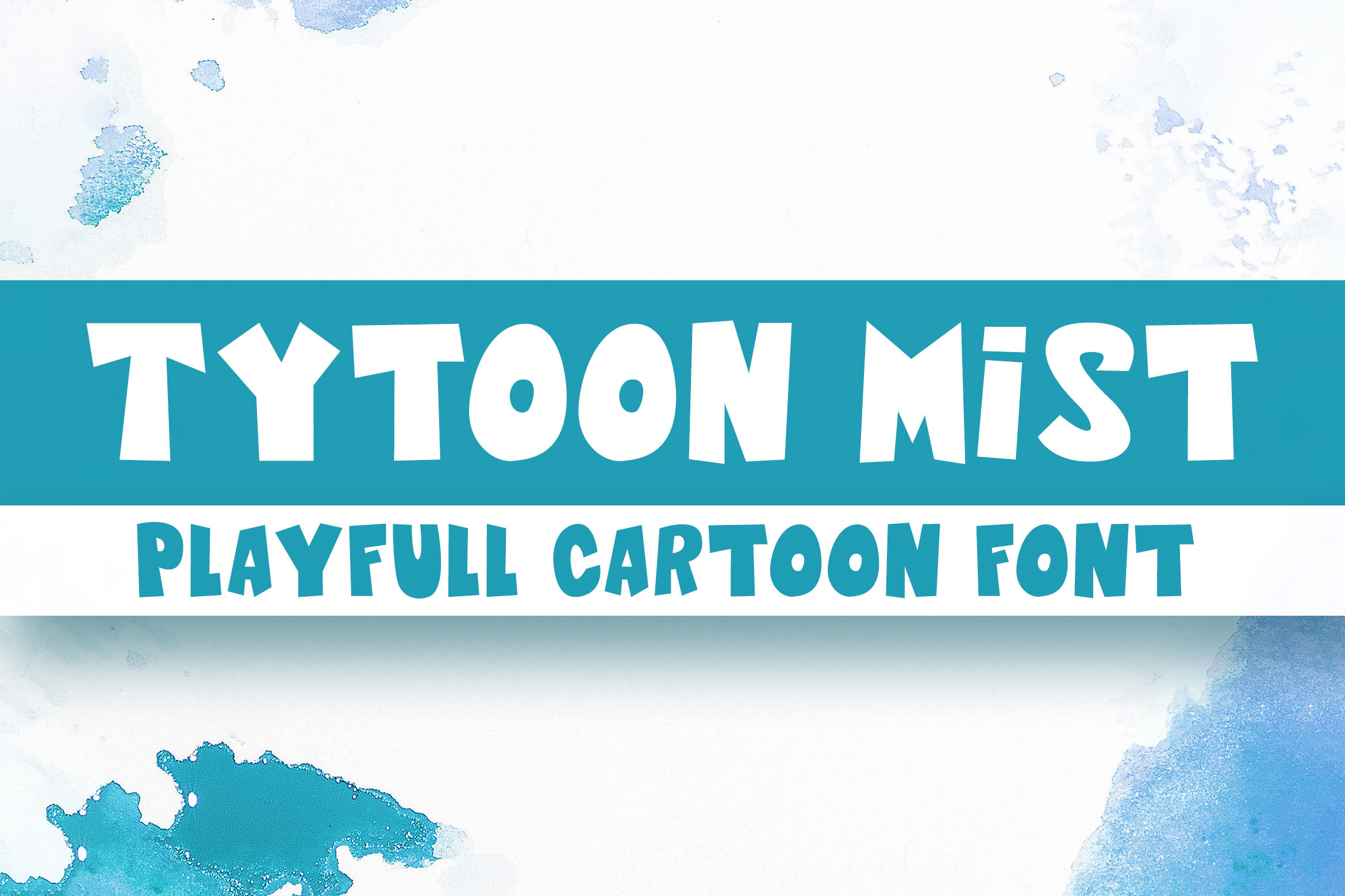 Tytoon Mist - Playful Cartoon Font, a Font by Dasagani