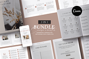 3 IN 1 Bundle for Course Creators, a Magazine Template by 3.14&Co