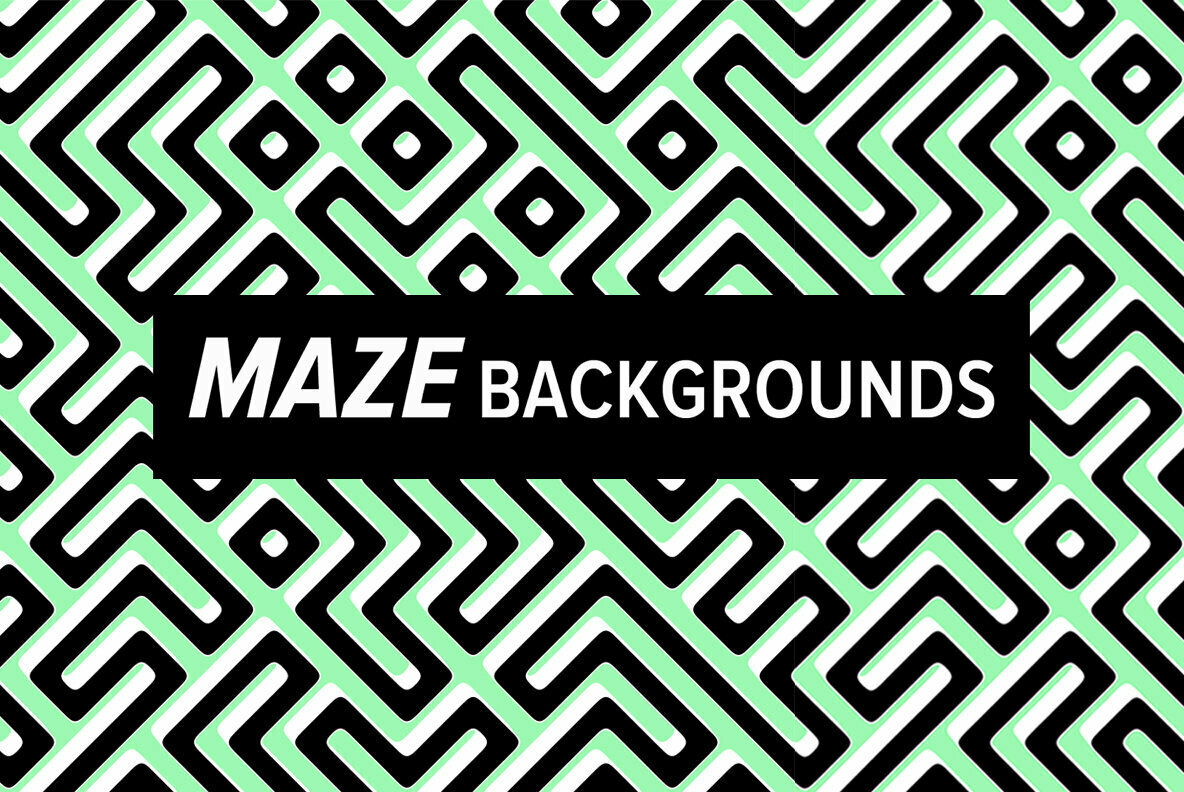 Maze Backgrounds, a Background Graphic by dotstudio