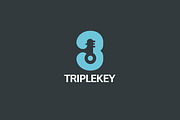 Triple Key, a Branding & Logo Template by blends.studio