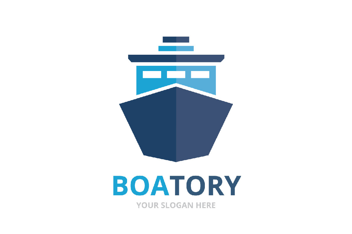 Vector ship logo combination., a Branding & Logo Template by GraphiShop