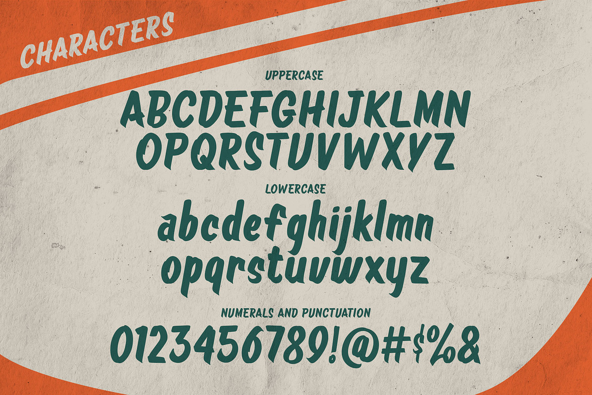 Cowtail Brush Sign Font, a Handwritten Font by alit design
