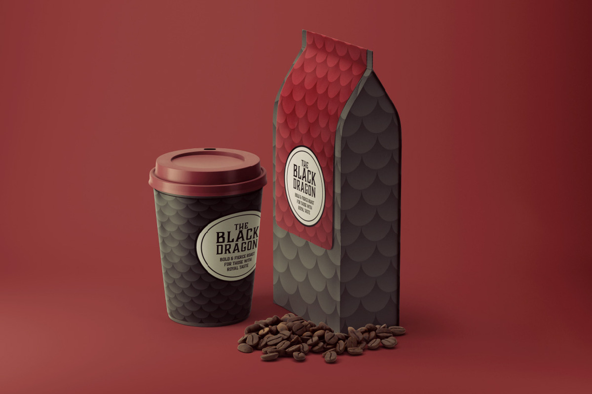 Dragon Scales Patterns, a Pattern Graphic by David Basye Design