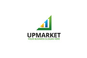Up Market Logo, a Branding & Logo Template by Birka Studio