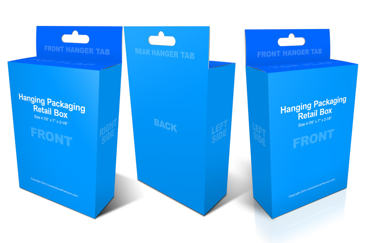 Hangable Product Box Mockup