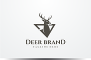 Deer Brand Logo, a Branding & Logo Template by yopie