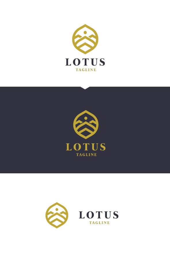 Lotus Logo, a Branding & Logo Template by Vectorwins Premium Shop