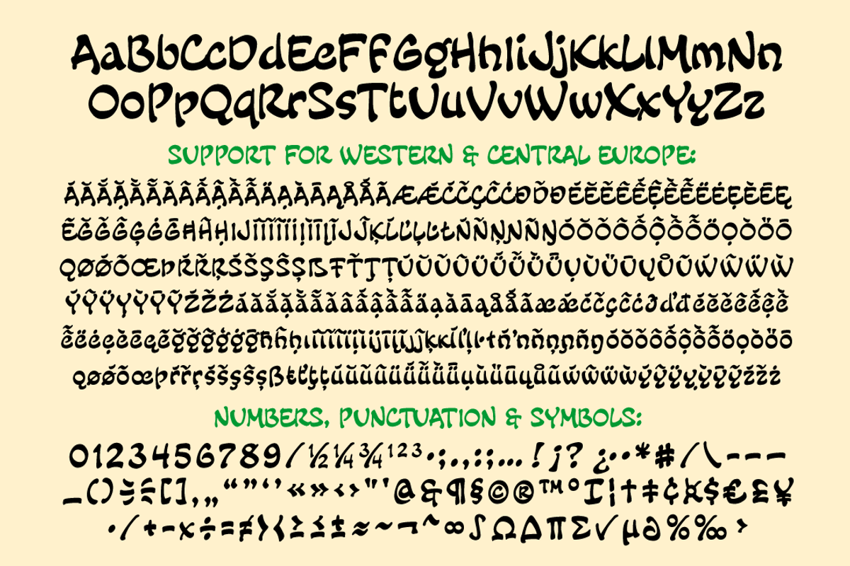 Fairy Tale - fantasy voice font, a Font by Comicraft Fonts