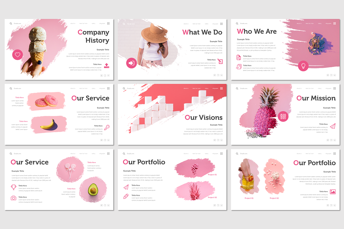 Crush - Powerpoint Template, a Presentation Template by inspirasign