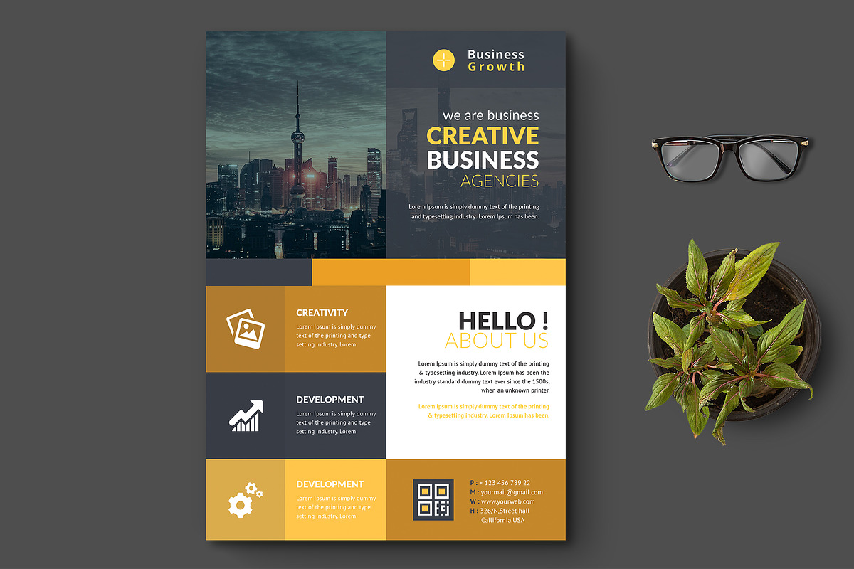 Flyer Template, a Flyer Template by ZAAS