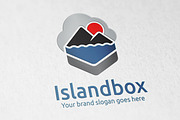 Island Box Logo, a Branding & Logo Template by WheelieMonkey