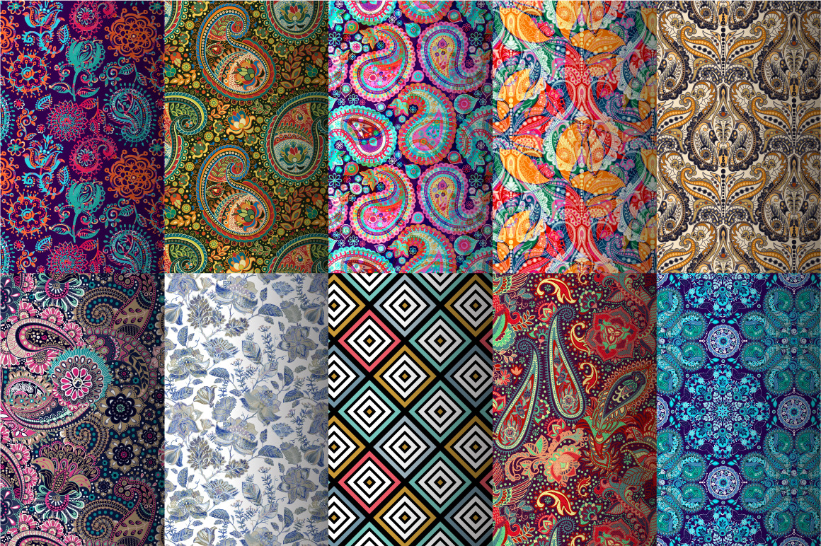 Best summer patterns - part III, a Pattern Graphic by Sunny_Lion