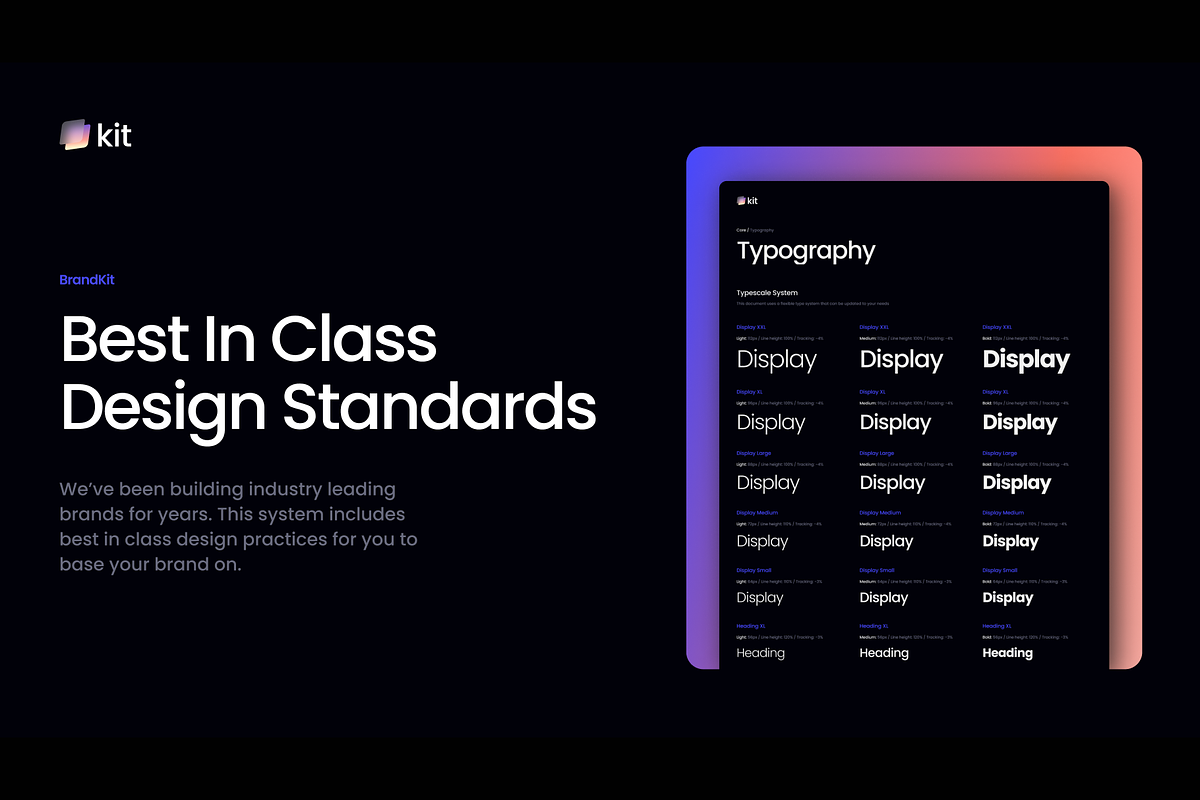 BrandKit - Brand Identity System, a Branding & Logo Template by BrandKit