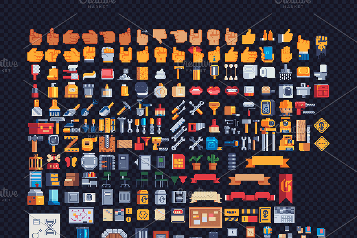 2500 - Icons Mega Bundle, an Icon by Poloviiinkin