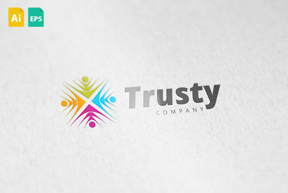 Trusty Logo, a Branding & Logo Template by Schneider Design Store