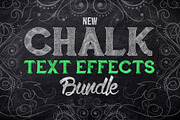 Chalk Text Effects Creator Bundle | Actions ~ Creative Market