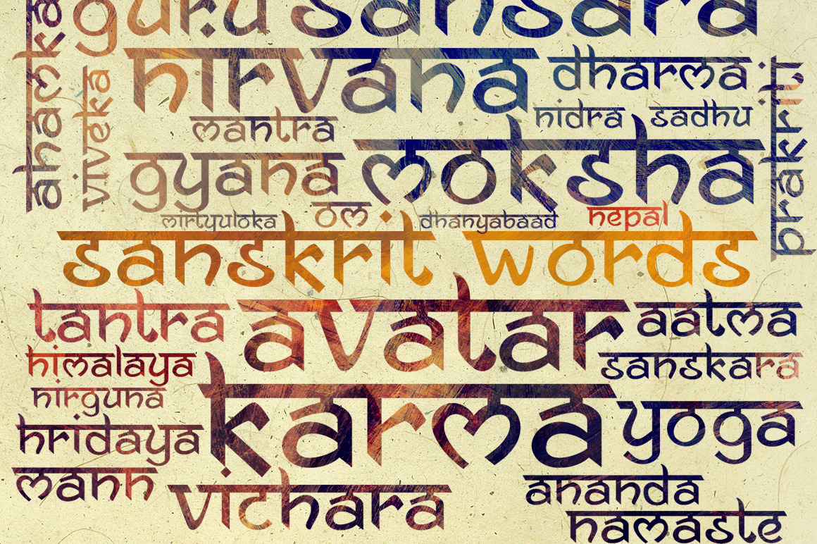 Ananda Namaste, a Sans Serif Font by aannda