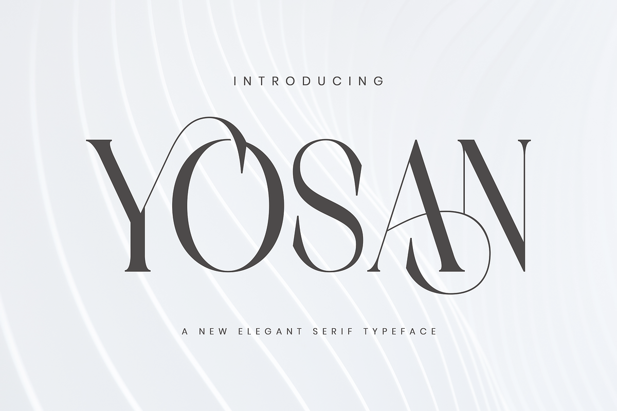 Yosan - Elegant Serif Font