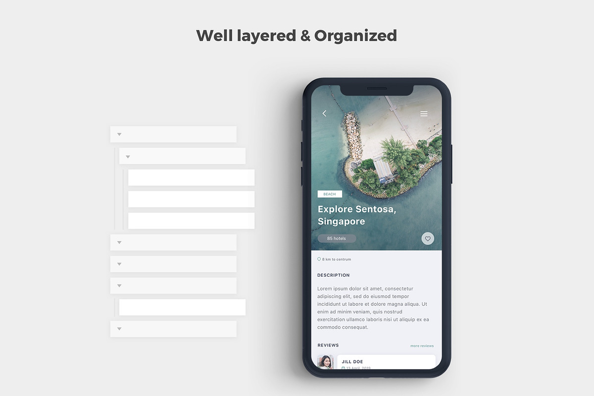 Gezi Travel App UI Kit, an UI Kit Template by uicube