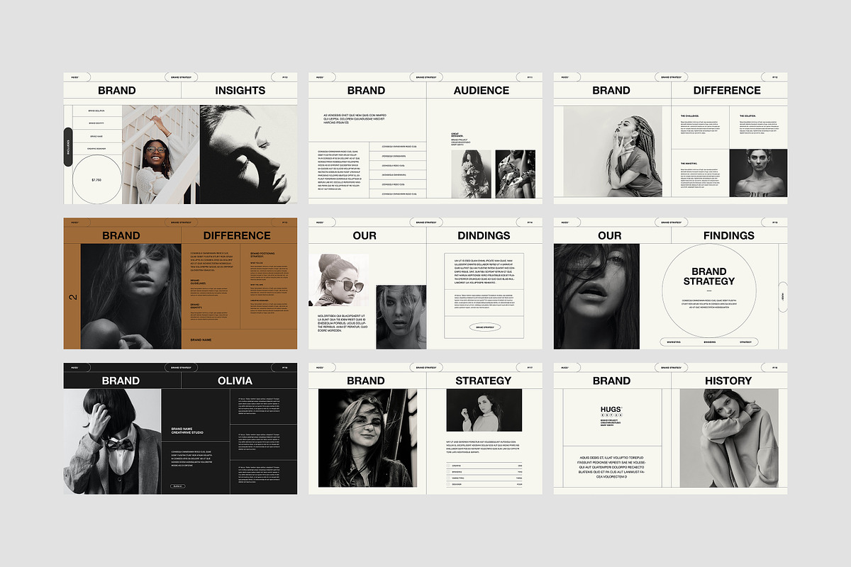 HUGS | Brand Strategy, a Presentation Template by creathrivestudio