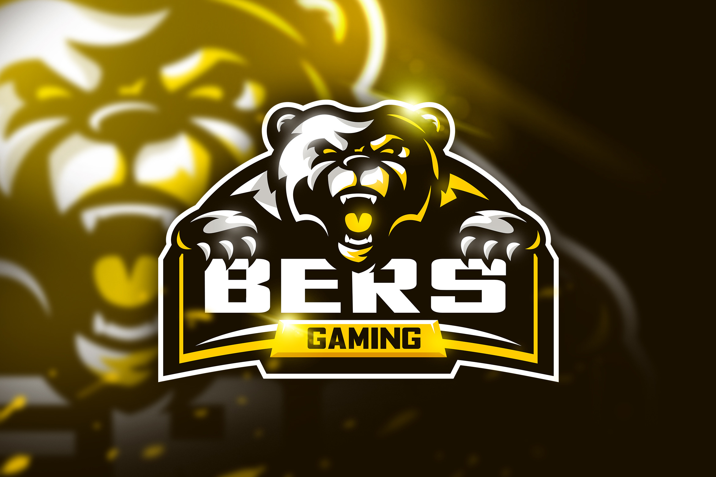 Bers Gaming - Mascot & Esport logo, a Branding & Logo Template by AQR ...