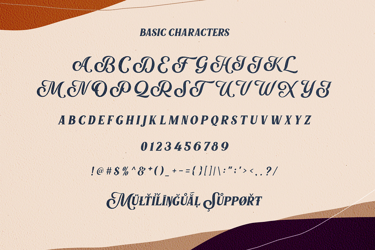 Marons font, a Serif Font by alit design