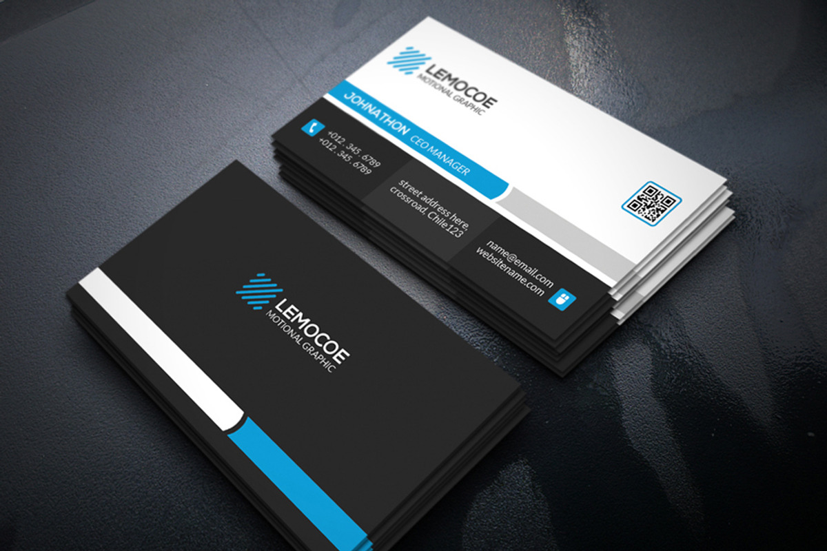Standard Business Card, a Business Card Template by Creative_Arts