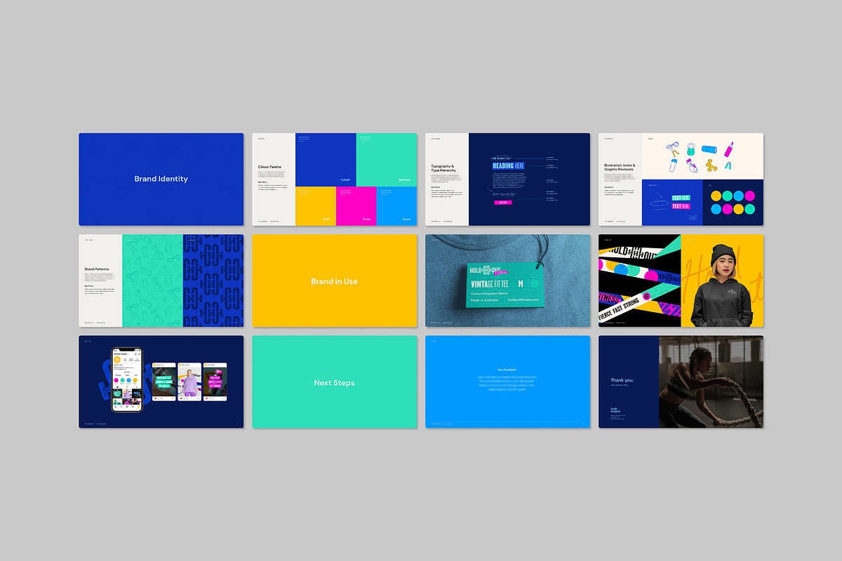Brand Presentation Template, a Branding & Logo Template by Hannah Bacon ...