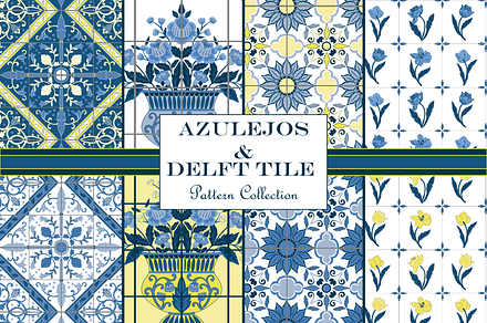 Set of 45 TILES | Graphic Patterns ~ Creative Market